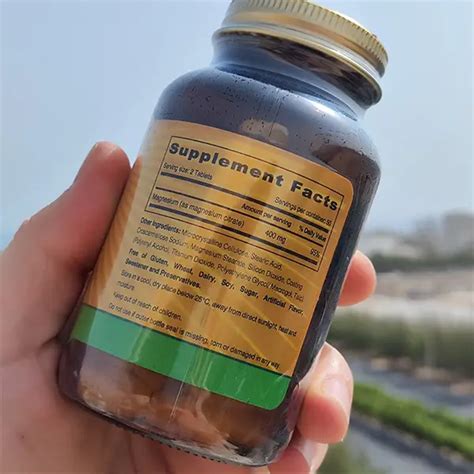 قرص منیزیم 400 سان شاین ناتریشن | Sunshine Nutrition Magnesium Citrate ...