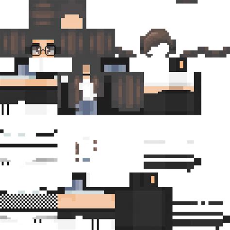 Aesthetic Glasses Nova Skin Minecraft Girl Skins Minecraft Skins Aesthetic Minecraft Skins