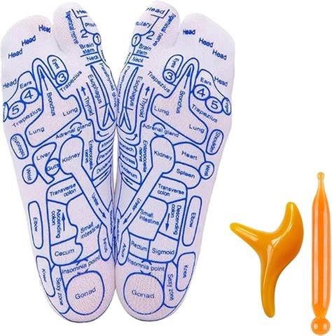 Fußreflexzonen Socken Reflexzonen Socken Fussreflexzonenmassage