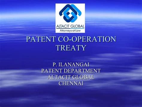 Filing A Patent Application Ppt