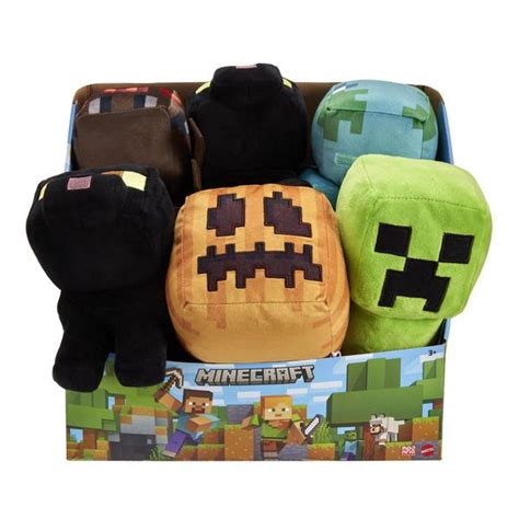 Minecraft 8 Basic Plush Assortment Hbn39 Blains Farm And Fleet