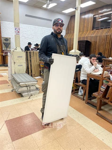 New Lighting Installed At 770 Shul