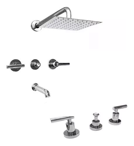 Combo Griferia Hidromet Climb Duchon Y Bidet Lever