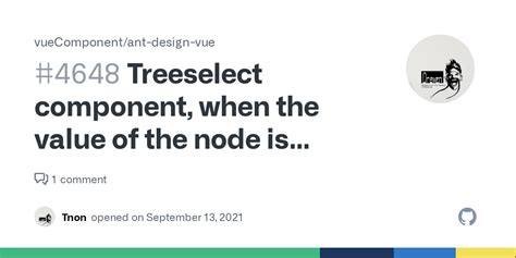 Treeselect Component When The Value Of The Node Is Number0