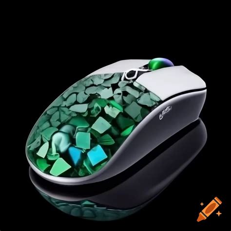 Computer Mouse Crafted From Meteorite Glass And Metal On Craiyon