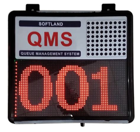 Queue Management System Solution Qms Single Counter System At