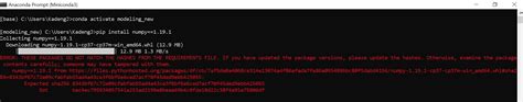 Pip Install Error Error These Packages Do Not Match The Hashes From