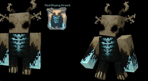 Minecraft Warden Concept Art Khám Phá Thiết Kế Quái Vật Hùng Mạnh