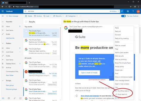 is contextual add in supported on the new outlook for web browsers · issue 518 · officedev