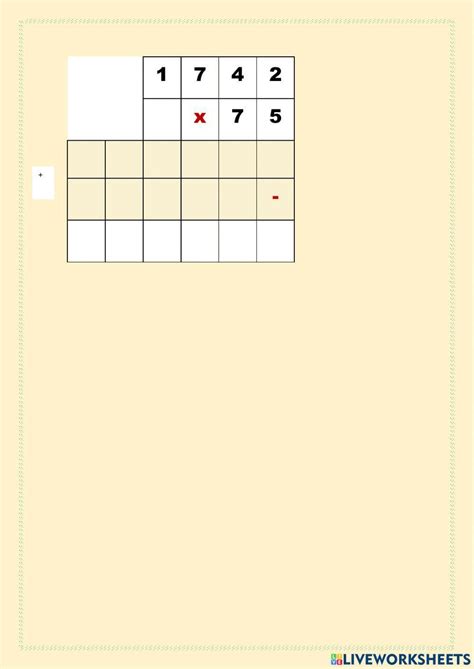 Multiplicaciones Por Dos Cifras Interactive Exercise For 5to Live
