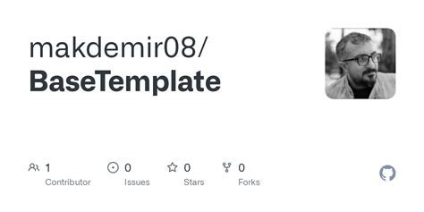 GitHub Makdemir BaseTemplate
