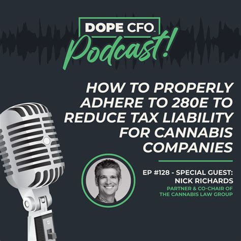 How Cannabis Businesses Can Avoid 280e Tax Dope Cfo Posted On The