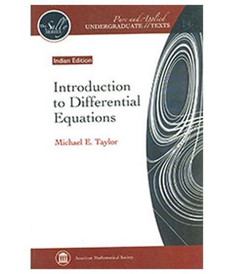 Introduction To Differential Equations Buy Introduction To