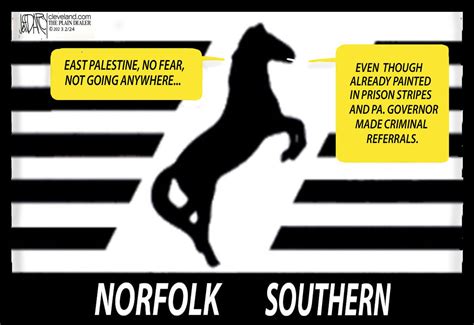 Norfolk Southern Response Darcy Cartoon
