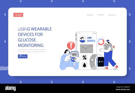 Diabetes Management Concept Individuals Utilize Wearable Tech For