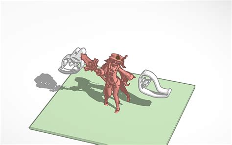 3d Design Hu Tao Genshin Impact Tinkercad