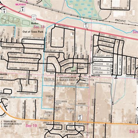 Fernley Area Map By Nevada Department Of Transportation Avenza Maps