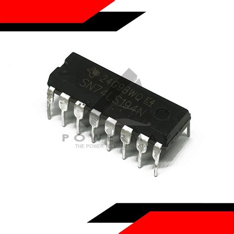 74ls194 dip ic bidirectional shift register 74194 74ls194 sn74ls194n parallel inputs parallel