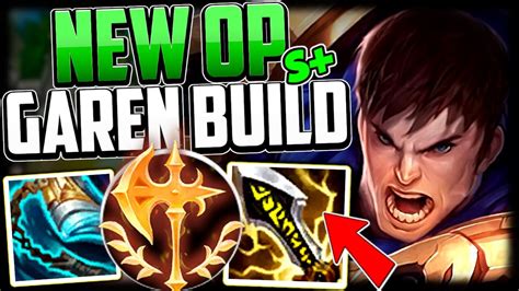 New Garen Build Isnt Fair Best Build Runes How To Play Garen Top