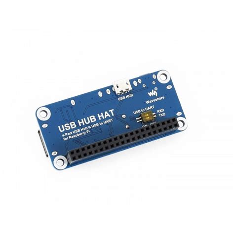 4 Port Usb Hub Hat For Raspberry Pi