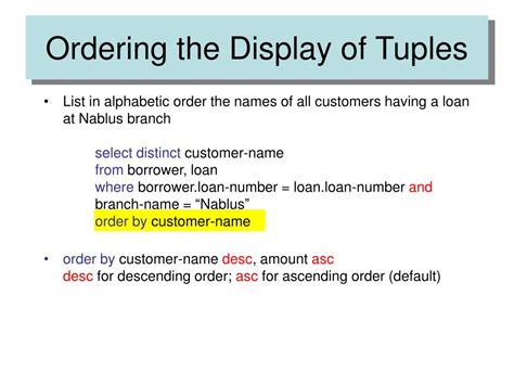 PPT Lecture Structured Query Language SQL PowerPoint Presentation Free Download ID