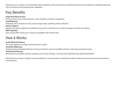 Smartconnect Overview Configuration Best Practices—dell Storage Solution With Genetec Security