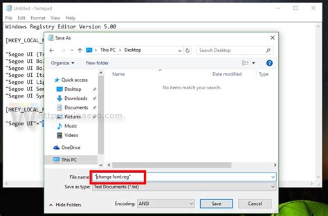 How To Change System Font In Windows 10