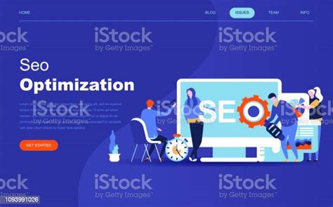 Konsep Desain Datar Modern Analisis Seo Untuk Pengembangan Situs Web