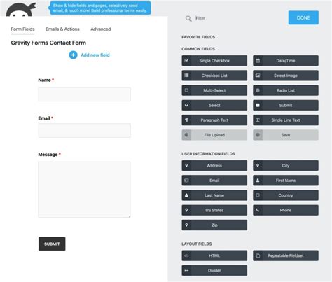 the ultimate wordpress form plugin list 2024 gravity forms