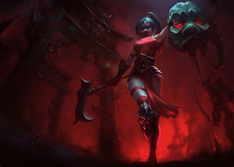 Papel De Parede Para Celular League Of Legends Videogame Akali Liga