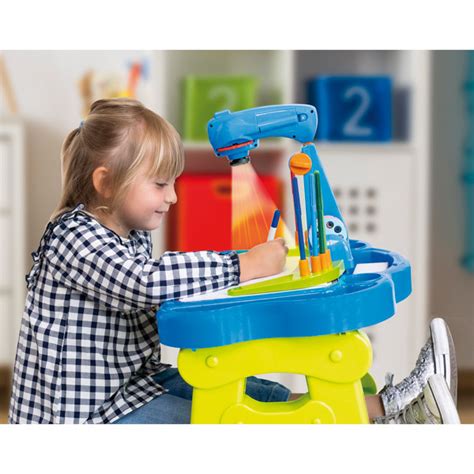 CAROTINA BANCHETTO PROIETTORE LED SCUOLA DI SCRITTURA Giocheria