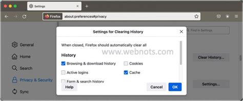 how to automatically delete browsing history in chrome firefox edge