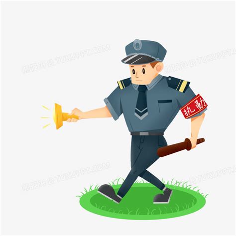 护卫卡通卡通护卫大山谷图库