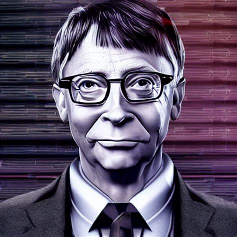 Krea Ai Sexy Bill Gates Robot Made By Scott Cawthon