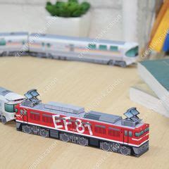 Best 13 Shinkansen Series E6 Komachi Train Miniature Paper Model By