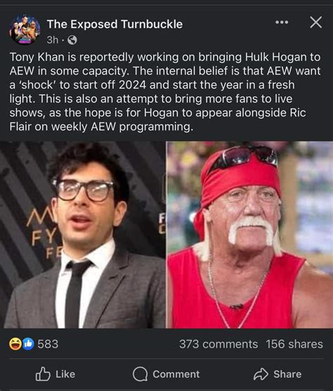 I Thought Tony Banned Hulk Hogan From Wwe Rwrasslin