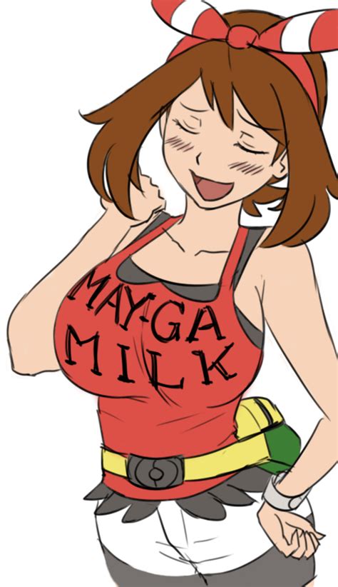 Safebooru 1girl Bandana Blush Breasts Closed Eyes Clothes Writing