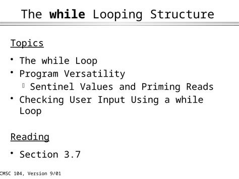 PPTX While Loop Ppt DOKUMEN TIPS