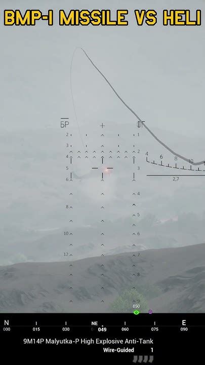 Engaging Enemy Heli With Bmp Malyutka Missile Shorts Squad
