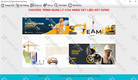 Đồ án Java Swing Phần Mềm Quản Lý Cửa Hàng Vật Liệu Đồ án IT