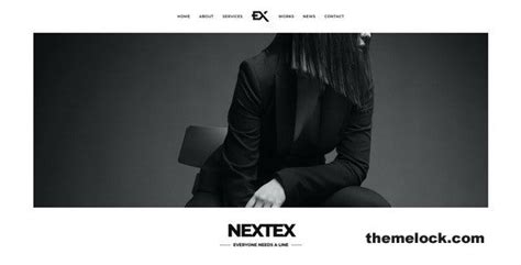 Nextex V1 0 One Page Photography Portfolio Template Themelock