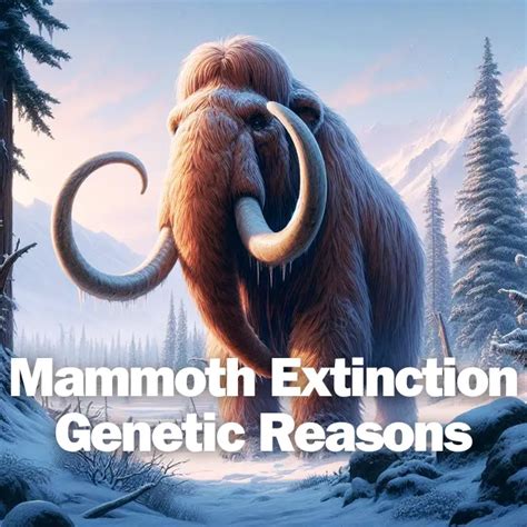 Woolly Mammoth Genetic Insights Into Their Extinction