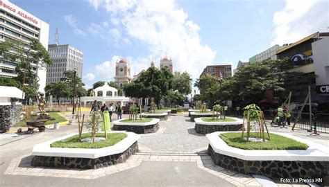 Desde Hoy Estará Abierto El Parque Central De San Pedro Sula Remodelado