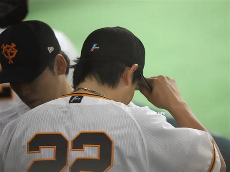 Kazumi⚾🐿️ On Twitter 2023321⚾巨人vsdena 最後も変わらず脱帽一礼 今日も出番があればいいな 良き日で