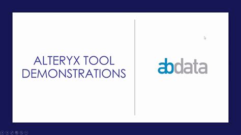 Alteryx Count Records Tool Demonstration YouTube