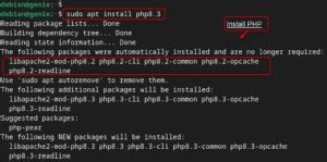 How To Install PHP On Debian Linux Genie