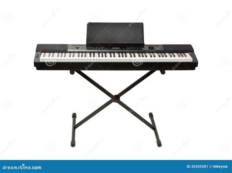 Digital Piano Synthesizer Stock Image Image Of Sound 35359281
