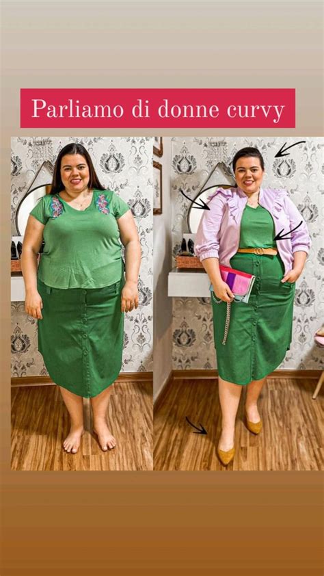 Curvy Style Donne Abbigliamento Outfit