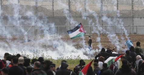 Four Palestinians Killed At Border Protest Rockets From Gaza Strip Hit