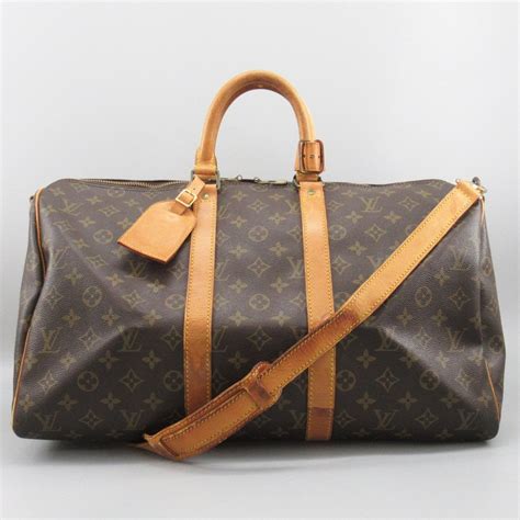 【傷や汚れあり】1円～ ルイ・ヴィトン モノグラム キーポル バンドリエール 45 M41418 ボストンバッグ Louis Vuitton